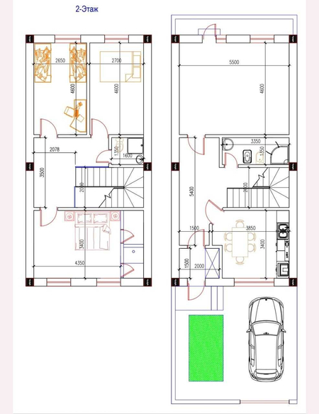 Мирабад Файзабад, Новый евро-дом: 4 комнаты, 120 м², 148 000$