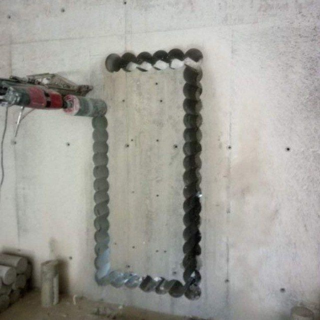 Beton teshish fortichka ochish demaxod teshish