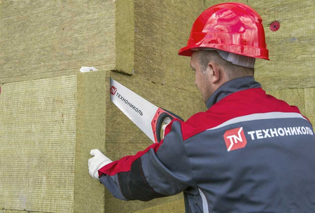 Утепление фасада системой ТехноНИКОЛЬ