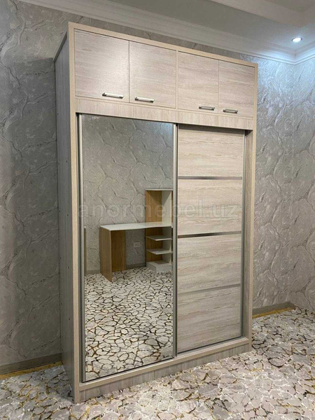 Шкаф купе HITECH 150 с антресолью