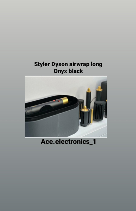 Styler Dyson airwrap long onyx gold