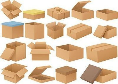25х20х8 крафт коробка с откидной крышкой
