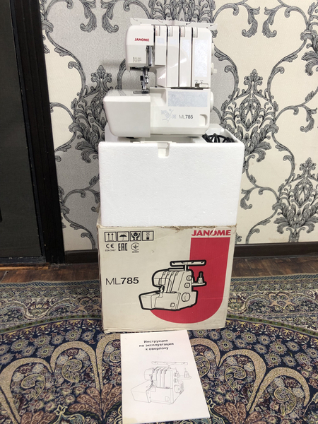 Janome ML785 швейная машина оверлок