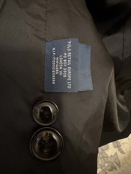 Шерстяное мужское пальто Polo Ralph Lauren