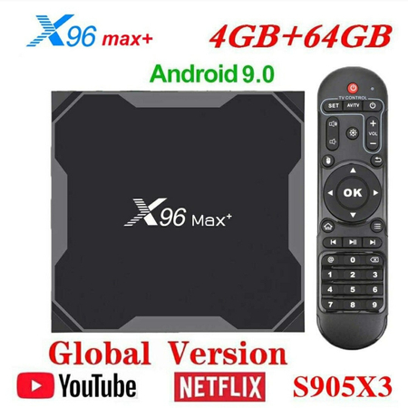 X96Maxplus 2/16 4/32 4/64 smart тв приставка