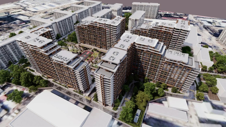 Продается Bobur residence, 2 комнатная, 13/16, 46.8 кв м. Предчистовая