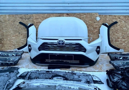 Toyota капот крыло бампер фара телевизор радиатор сборе