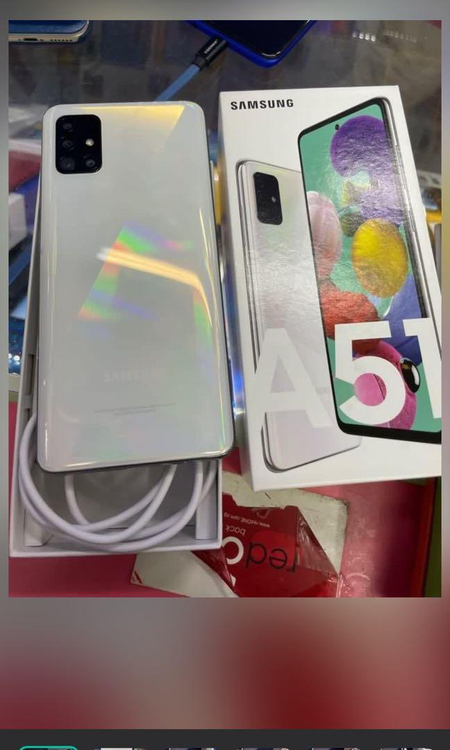 Galaxy a51 white 4/64