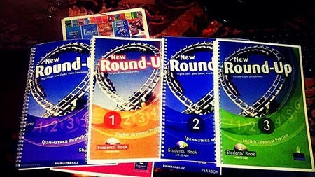 Инглиз тили китоб Round UP 1-2-3-4-5-6-7 переплёт