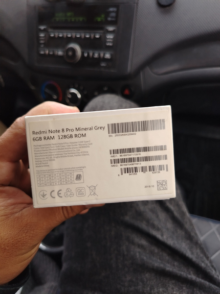 Redmi note 8 pro 6/128