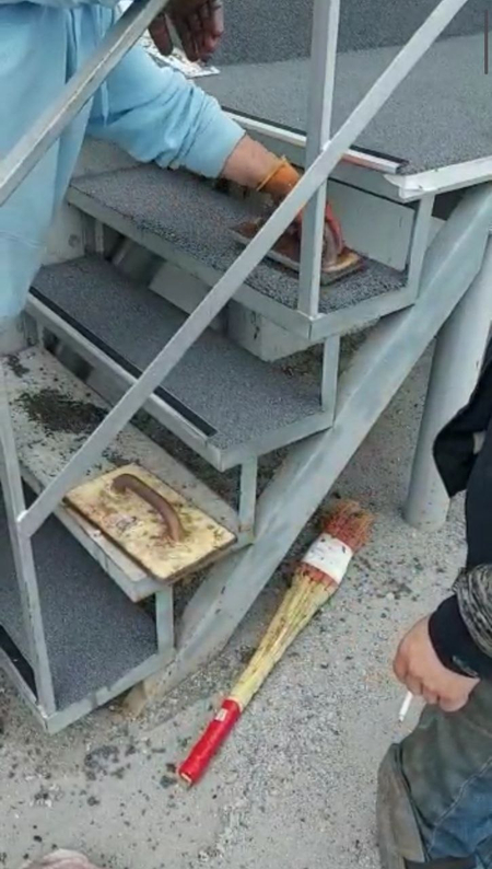 Уклатка резиновые покрытие