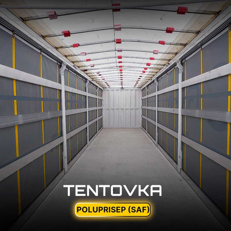 Тентовка полуприцеп 96 м³ tayyor schot spravka Yevropa standart
