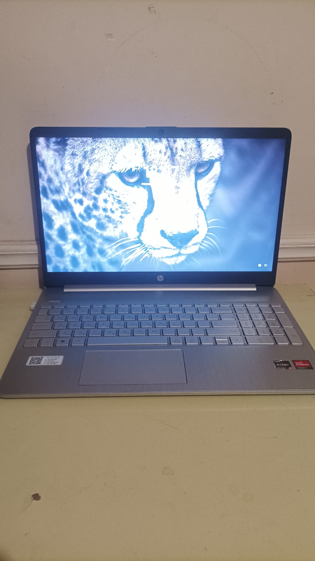 HP loptop 15 s ryzn5 5500