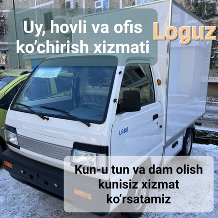 Yuk tadhish Uy ko’chirish Yetkazib berish O’zbekiston bo’ylab