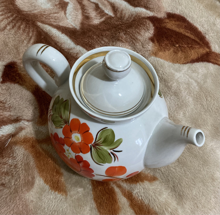 Большой чайник СССР. Новый,двухлитровый
