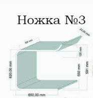 Ножка  № 3 