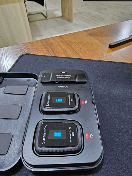Saramonic blink500 ProX B6 lighting Iphone