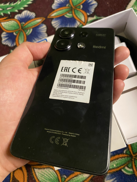 Redmi note 13 karobka dakument