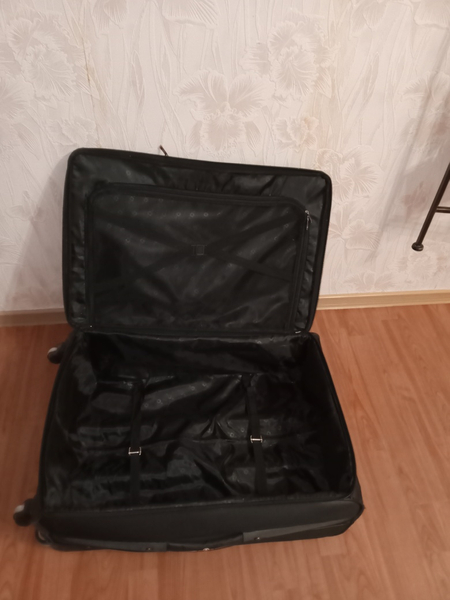Чемодан большой тканевый