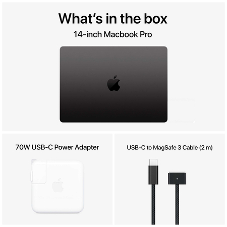 MacBook Pro 14‑inch (MRX33) M3 2023 Space Black 18/512 GB
