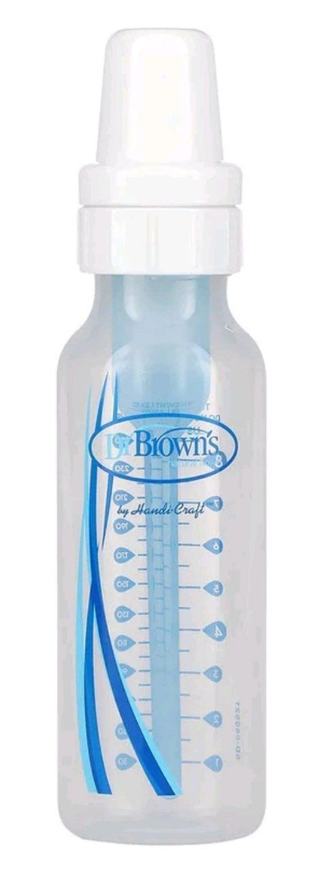 Dr. Brown's . Бутылочка для естественного потока, антиколикавая, 0 + м