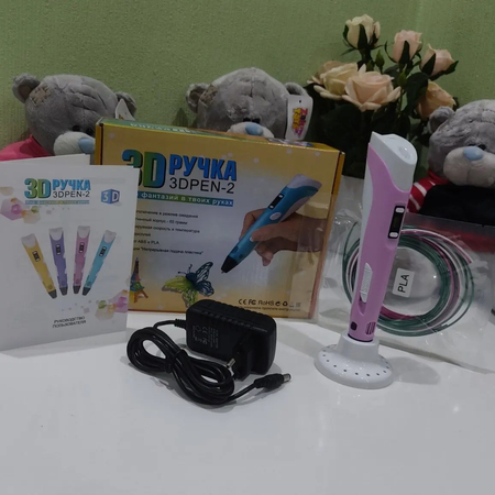 3 D ручка 3D PEN-2 мир фантазий в твоих руках Castle toys uz  канал