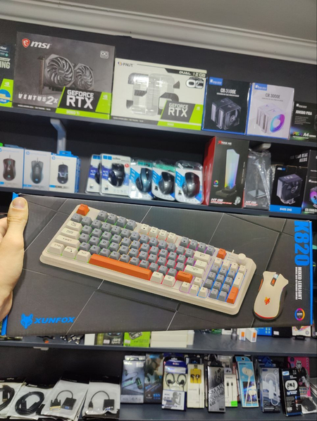Xunfox k820 менбраная клавиатура
