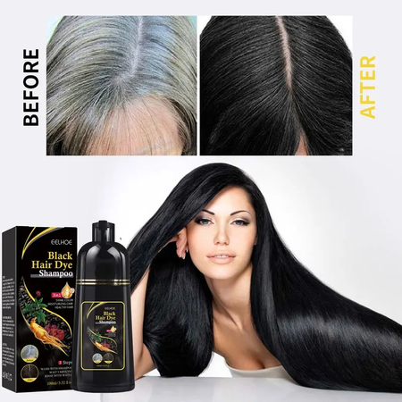 Black hair shampoo - oqargan sochlarni qoraytiradi