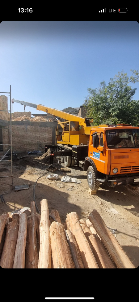 Avto kran Kamaz 16t 21m