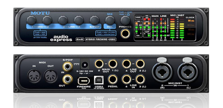 Motu audio express Made in USA!!! Звуковая карта