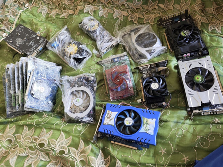 2 gb, 1 gb video kartalar sotiladi