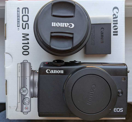 Canon EOS M100 + объективы и адаптеры к нему