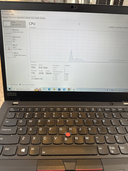 ThinkaPad T490 i7-8565U