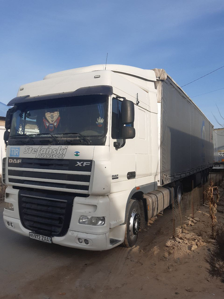 Тягач DAF полуприцеп KRONE