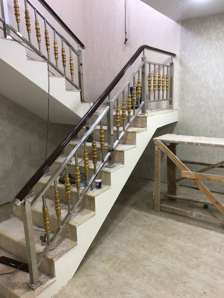 Перила из нержавейки стали