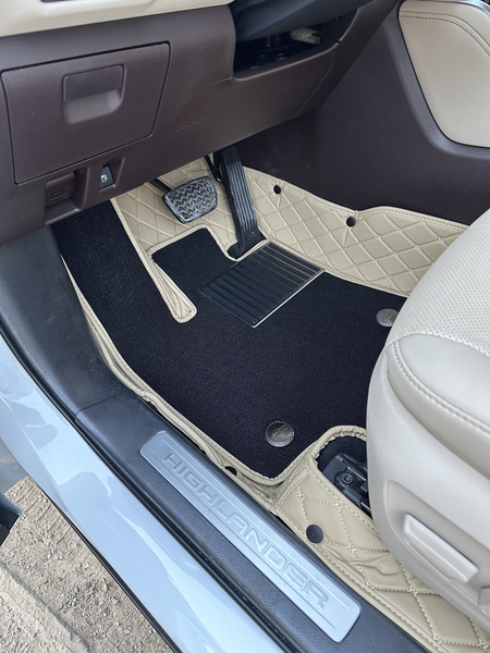 9D polik / коврики для Toyota Highlander