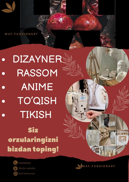 Orzularingizga biz bilan erishing!