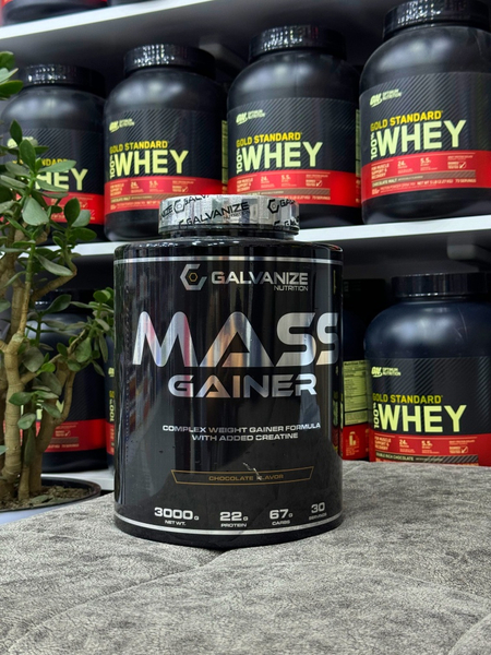 Galvanize Nutrition Mass Gainer 3 kg 15 servings, гейнер.