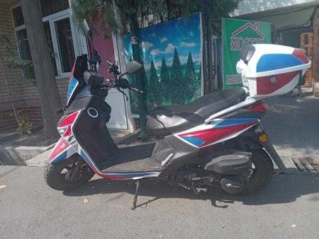 Скутер бензиновый s-max самурай