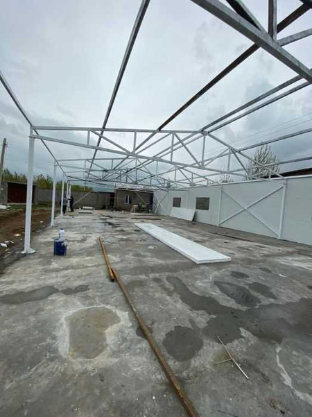 Angar | Sklad | Montaj Sendvich panel | Metall