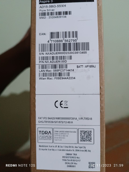 Noutbuk Intel Core i5