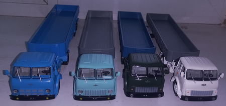 Zil 131 6x6 model 1:43