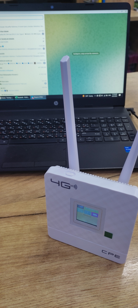 CPE Sim kartali  4G Wifi Router !Dostavka bor!