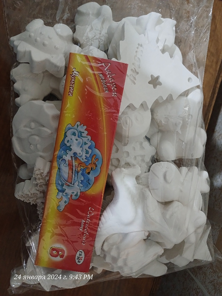 Фигурки из гипса для детей.