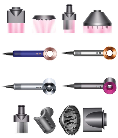 Фен Dyson HD07FFN Supersonic