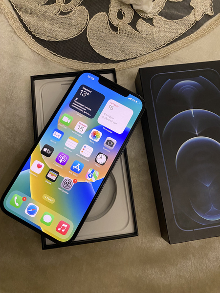 Iphone 12pro max 256gb telefon wkalat