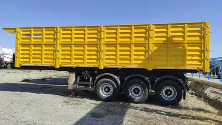 Продаётся полуприцеп-самосвал, ЗЕРНОВОЗ 35 куб.м.  Оси 