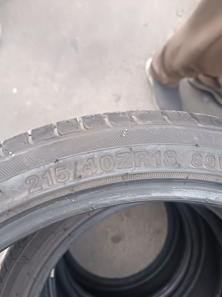 Vinrun 215/40/18 xolati ideal yengi xolatda aybi yo jentra laseti onix