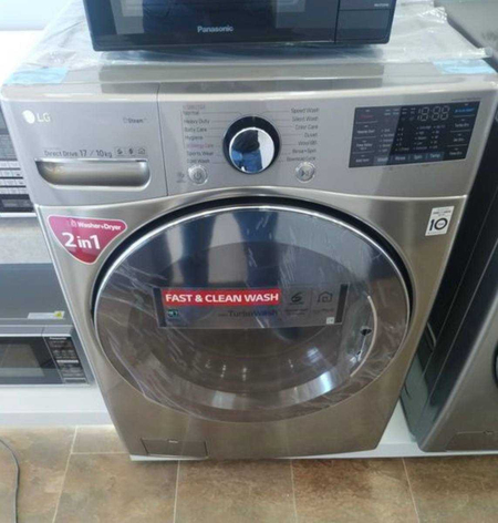 Стиральная машина LG 17/10kg Сушка F0L2CRV2T2C