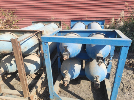 Емкость хранение кислород газ